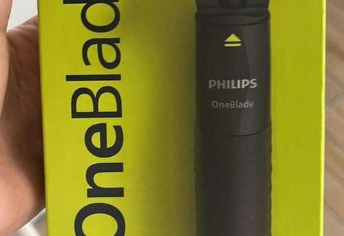 Триммер philips oneblade QP 1424/10 серый
