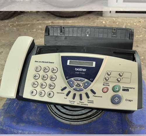 Телефон Факс Brother Fax-T104