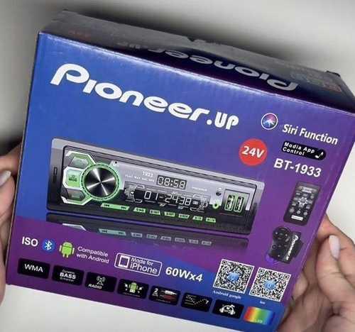 Магнитола Pioneer с Bluetooth новая