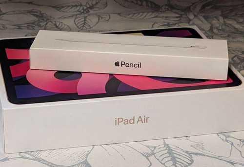 Коробка iPad air, pencil