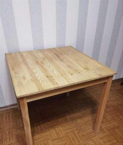 Деревянный стол IKEA Ингу