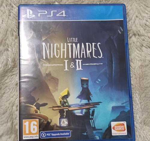 Little nightmares 1/2 ps4 диск