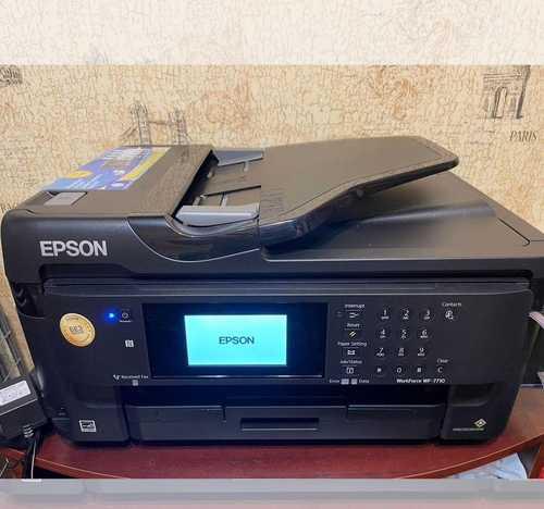 Мфу Принтер epson WorkForce WF-7710DWF