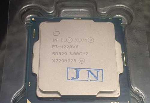 Процессор xeon e3 1220 v6