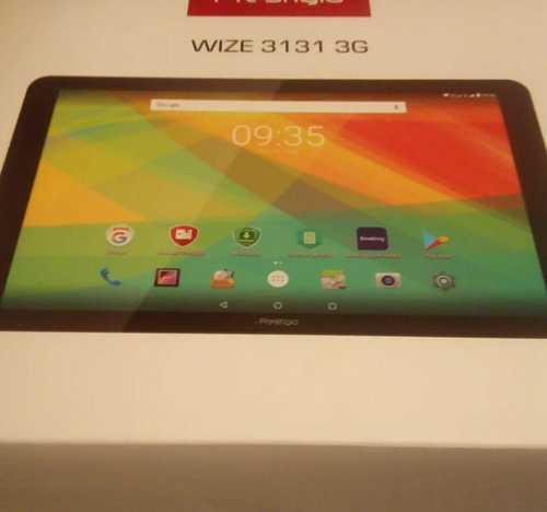 Плaншeт Prestigio Wizе 3131 8 гб 3G черный 10.1" C