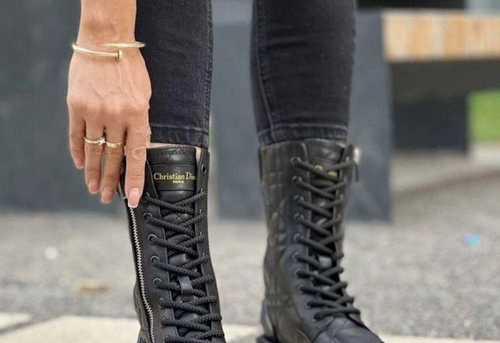 Ботинки женские кожаные Christian Dior
