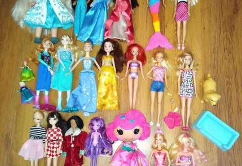 Куклы барби и принцессы дисней