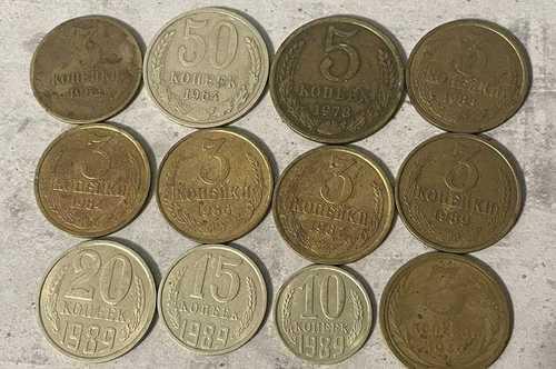 Монеты СССР и разных стран