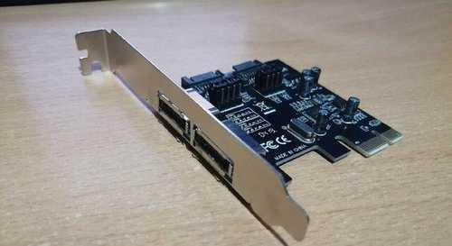 Контроллер Espada PCI-Ex1, SATA 6Gb/s