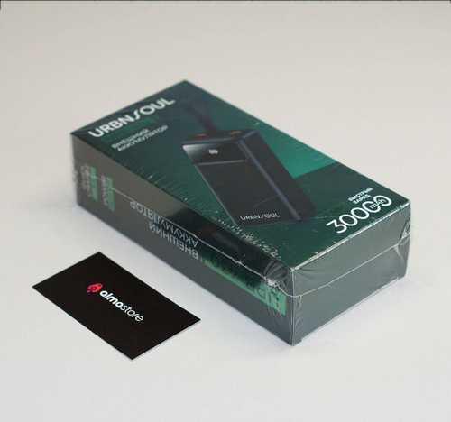 Внешняя АКБ urbnsoul UPB-430 30000 mAh 22.5w