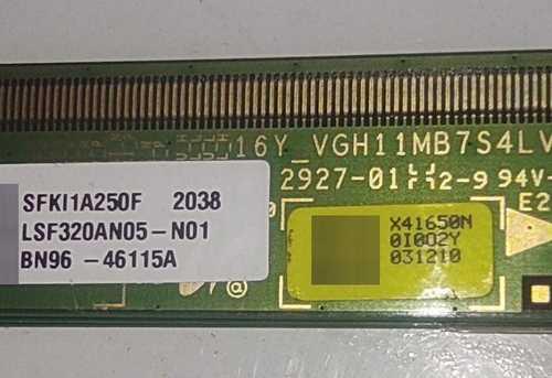 Т-кон 16Y VGH11 MB 7S4LV0.1 от UE32T4510