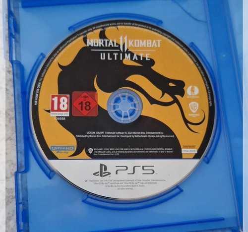 Mortal kombat 11 ultimate ps5 диск