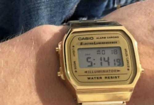 Часы casio illuminator a-168-wg-9 оригинал