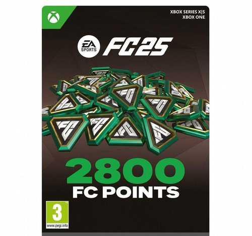 2800 points EA sports FC 25 для xbox. Лицензия