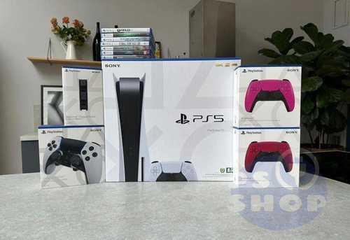 Новые Sony Playstation 5 PS5 600 игр Гарантия