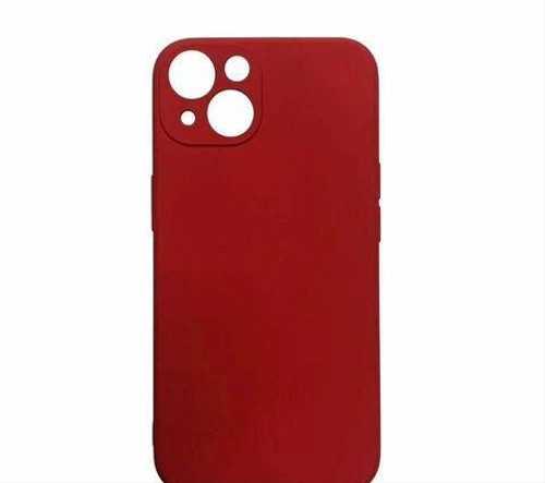 Чехол Silicone WS для iPhone 13 красный