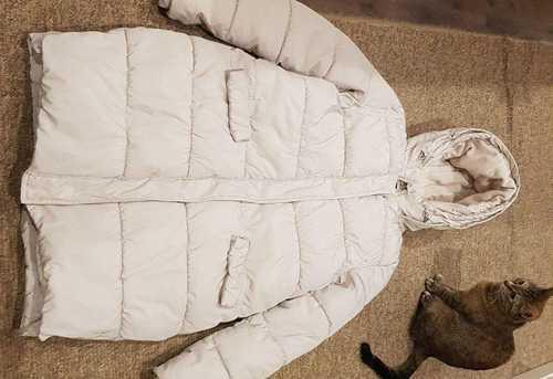 Куртка пальто зимняя ostin для девочки 164 р