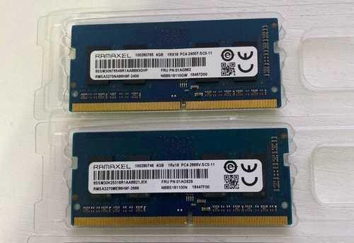 Оперативная память 4Gb Ramaxel DDR4 2666