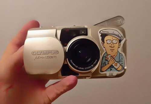 Плёночный фотоаппарат olimpus zoom 70