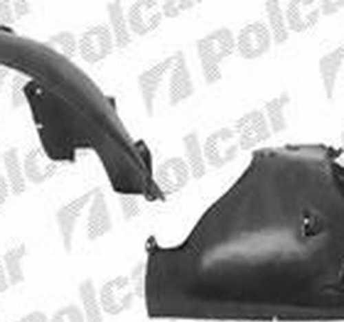 Подкрылок правый перед для mercedes CLS-class (C219) 10.04-01.11