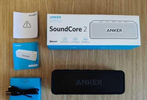 Беспроводная блютуз колонка anker soundcore 2