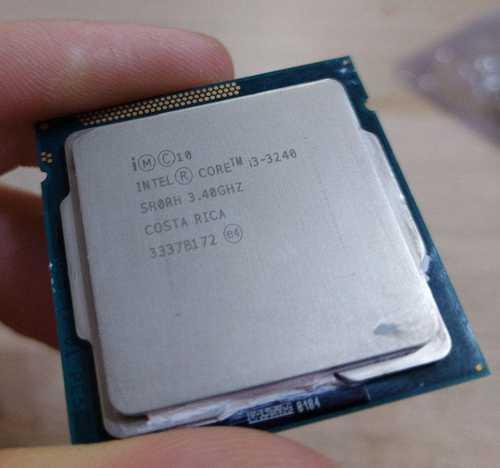 Процессоры Intel i3 3240 и Intel Pentium t3400