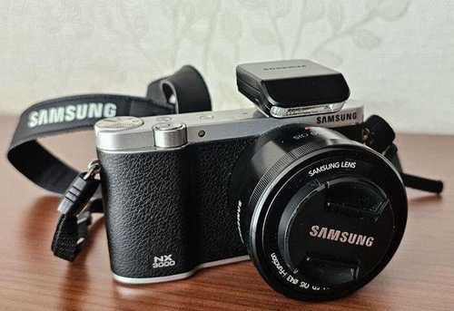Беззеркальный фотоаппарат Samsung NX3000