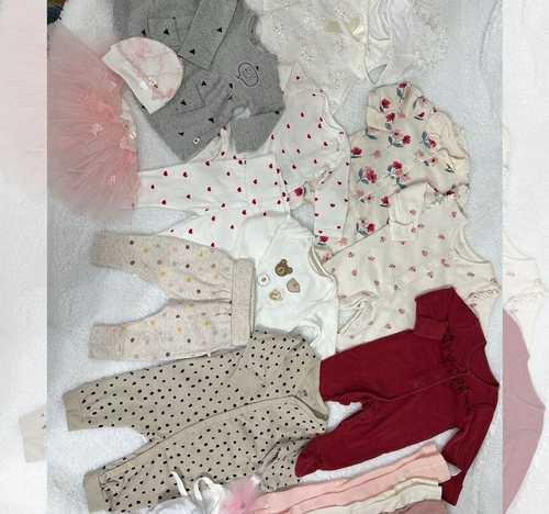 Пакет фирменных вещей 62 HM, Mothercare, George