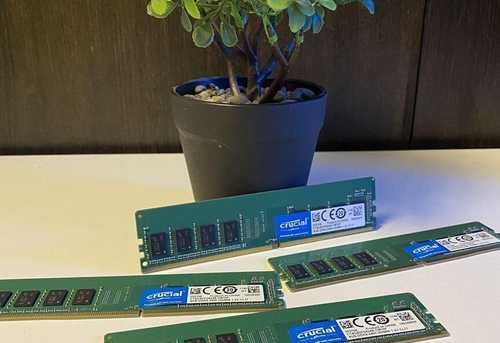 Оперативная память ddr4 crucial 16gb