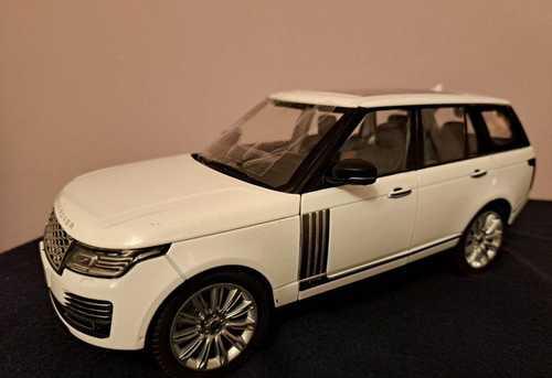 Большая Металлическая Модель Range Rover/27см/1:18