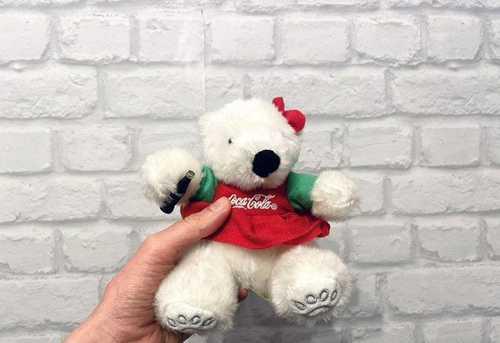 Плюшевый медведь Coca Cola