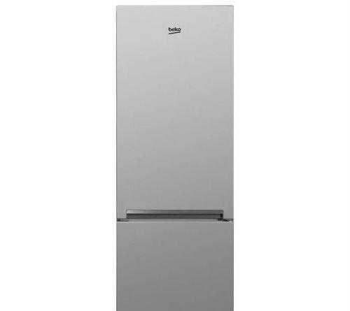 Холодильник Beko rcsk250M00S (двухкамерный) серебр