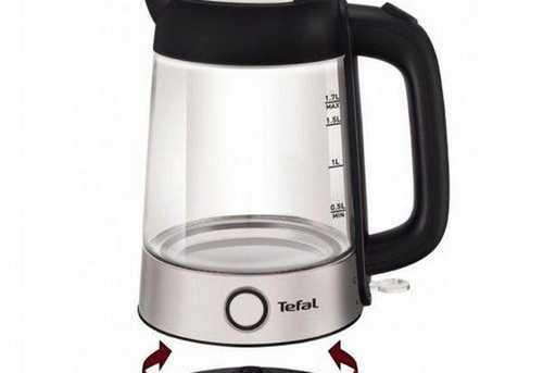 Чайник Tefal Glass Kettle KI750D30 1.7л. 2.4 кВт