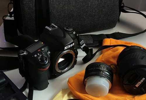 Зеркальная камера Nikon D610 + объектив 50мм 1.8