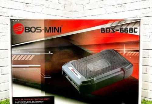 Активный сабвуфер под сиденье bos mini 668c