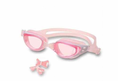 Очки для плавания Indigo Pike GT21-1 розовые