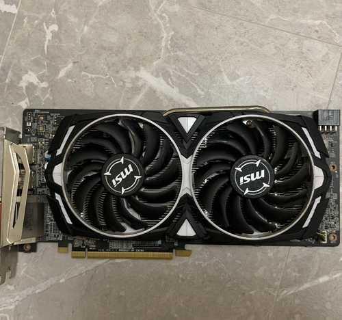 Видеокарта rx580 8gb msi