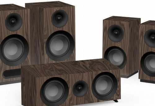 Комплекты ас Jamo S 803 HCS Walnut, Комплект ас 5