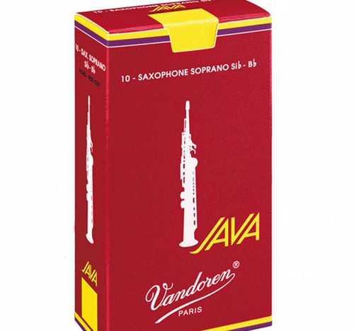 SR3035R java Red Cut Трости для саксофона Сопрано №3.5 (10шт), Vandoren