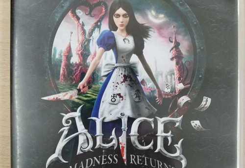 Alice madness returns ps3+книга заклинаний