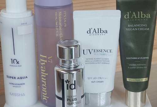 D'alba, missha, it's skin, id косметика набор