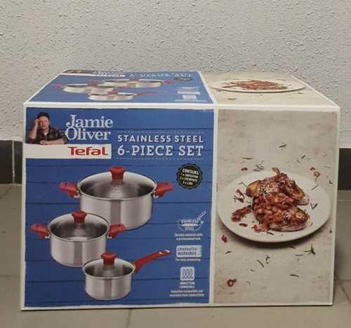 Набор посуды Tefal Jamie Oliver (H802S674)