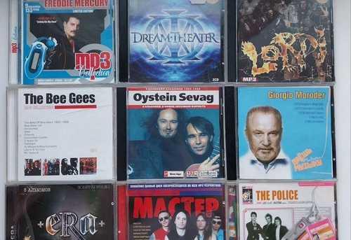 CD диски 10 штук, dream theater 2 диска