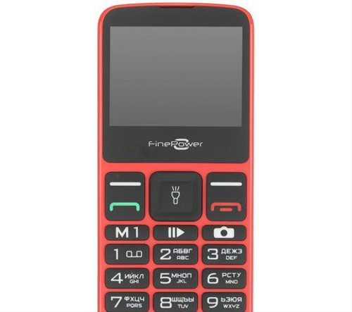 Сотовый телефон Finepower S231 Red 2.31" GSM