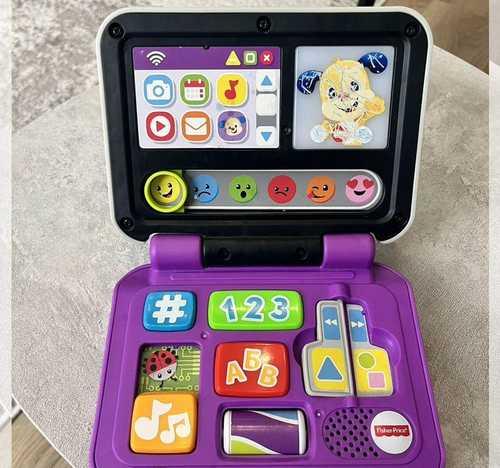 Игрушка интерактивная ноутбук fisher price