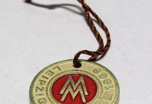 Знак Лейпцигская ярмарка (Leipziger Messe) 1969 г