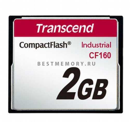 Карта памяти Transcend Industrial Compact Flash 2Gb CF160