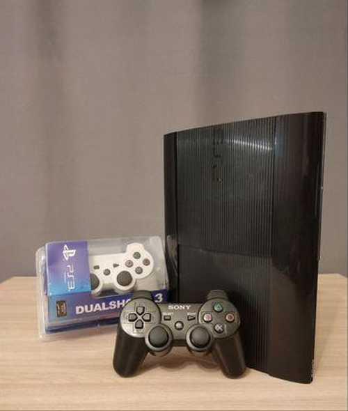 Sony PS3 super slim / 60 игр / 500gb /HEN