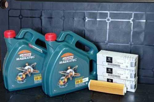 Оригинальное масло Castrol Magnatec 5w30 Mercedes