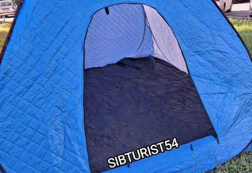 Палатка зимняя с полом 3-х слойная 240х240х170см